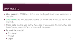 DEE 431 Database keys and Normalisation Slide 2 | PPT
