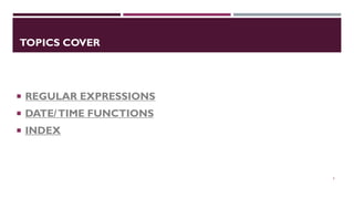 DEE 431 Introduction to MySql Slide 6 | PPT