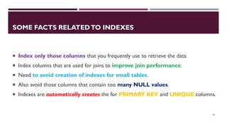 DEE 431 Introduction to MySql Slide 6 | PPT