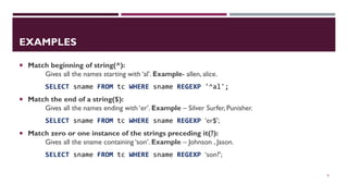 DEE 431 Introduction to MySql Slide 6 | PPT