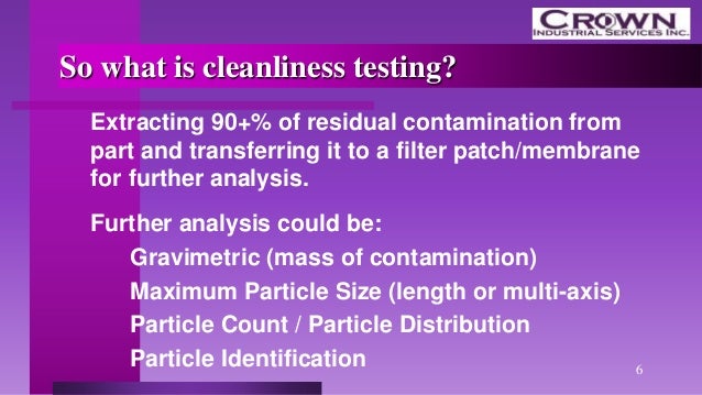 Jack Griffes - Cleanliness Testing to ISO 16232 and OEM Specification…