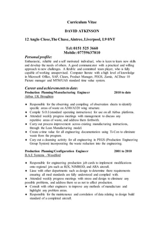CV- David Atkinson | DOCX