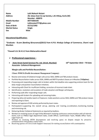New Resume | DOC