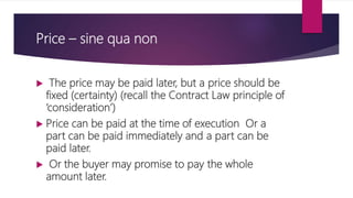 Deed of sale | PPTX