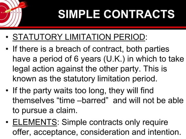 Simple contracts and Deeds- | PPT