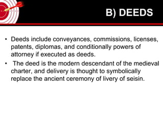 Simple contracts and Deeds- | PPT