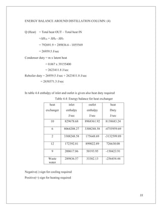 Diethyl Ether (DEE): Energy Balance | PDF