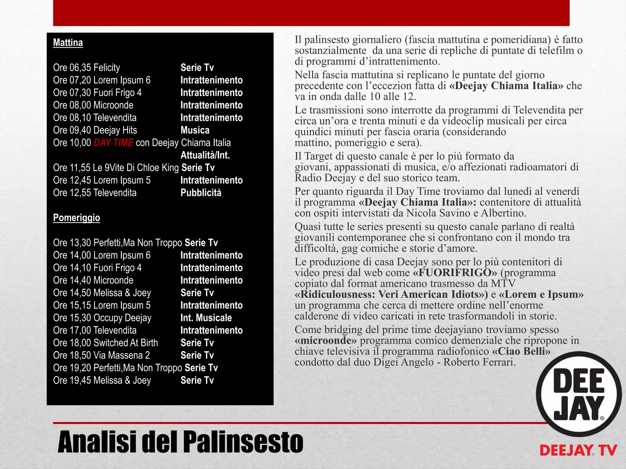 Deejaytv_vito_amendola_ pa1 | PPT