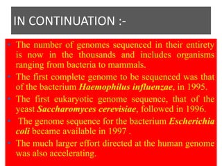 PPT ON MICROBIAL GENOME | PPTX