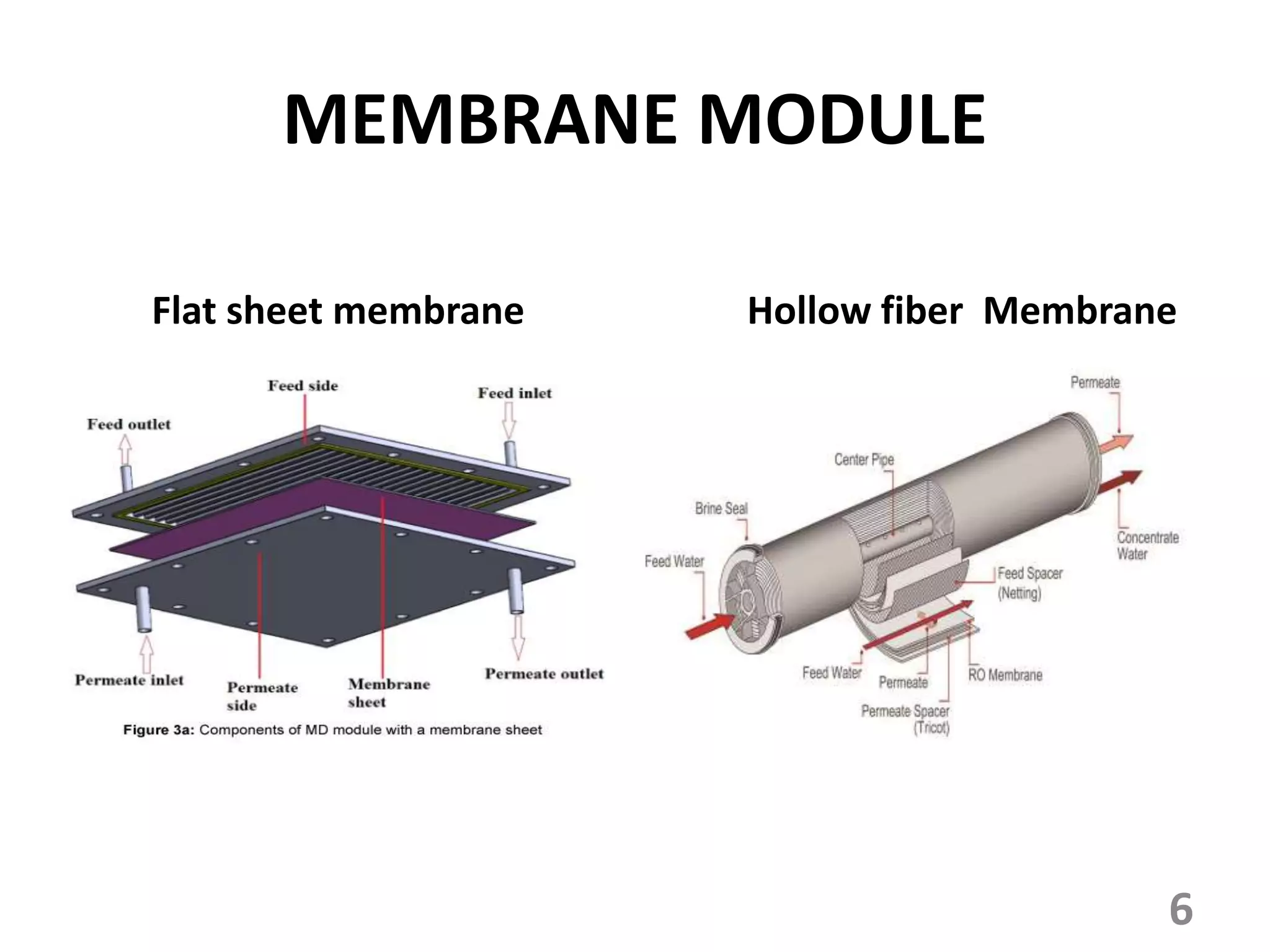 Deeksha membrane distillation | PPTX