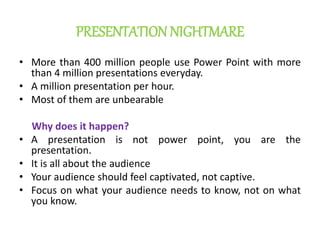 Presentation Skills | PPT