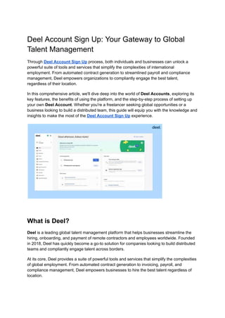 Deel Account Sign Up_ Your Gateway to Global Talent Management.pdf