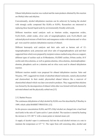 Diethyl Ether (DEE): Literature Review | PDF