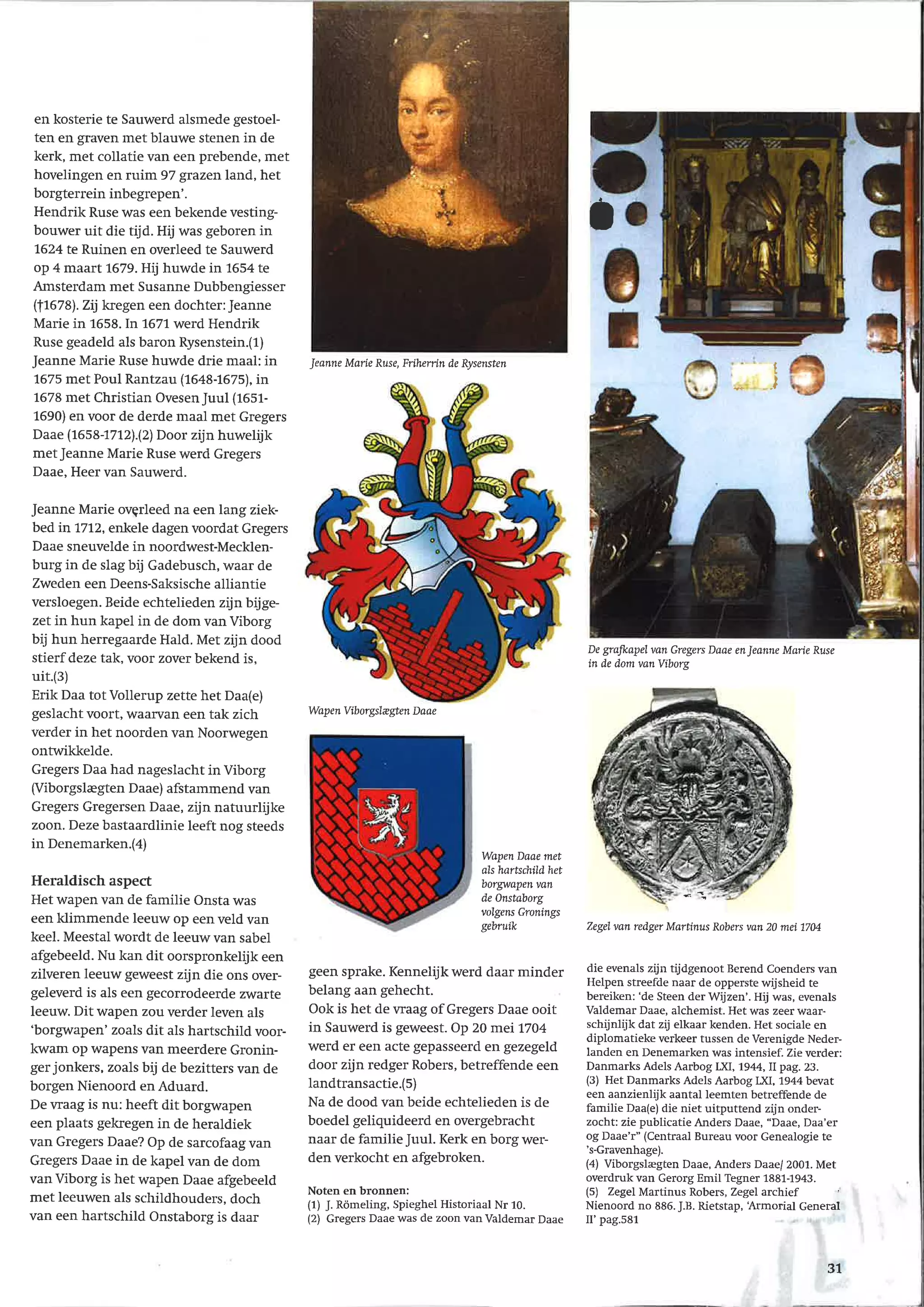 Deens edelman Ruse in Groningerland, Blazoen | PDF