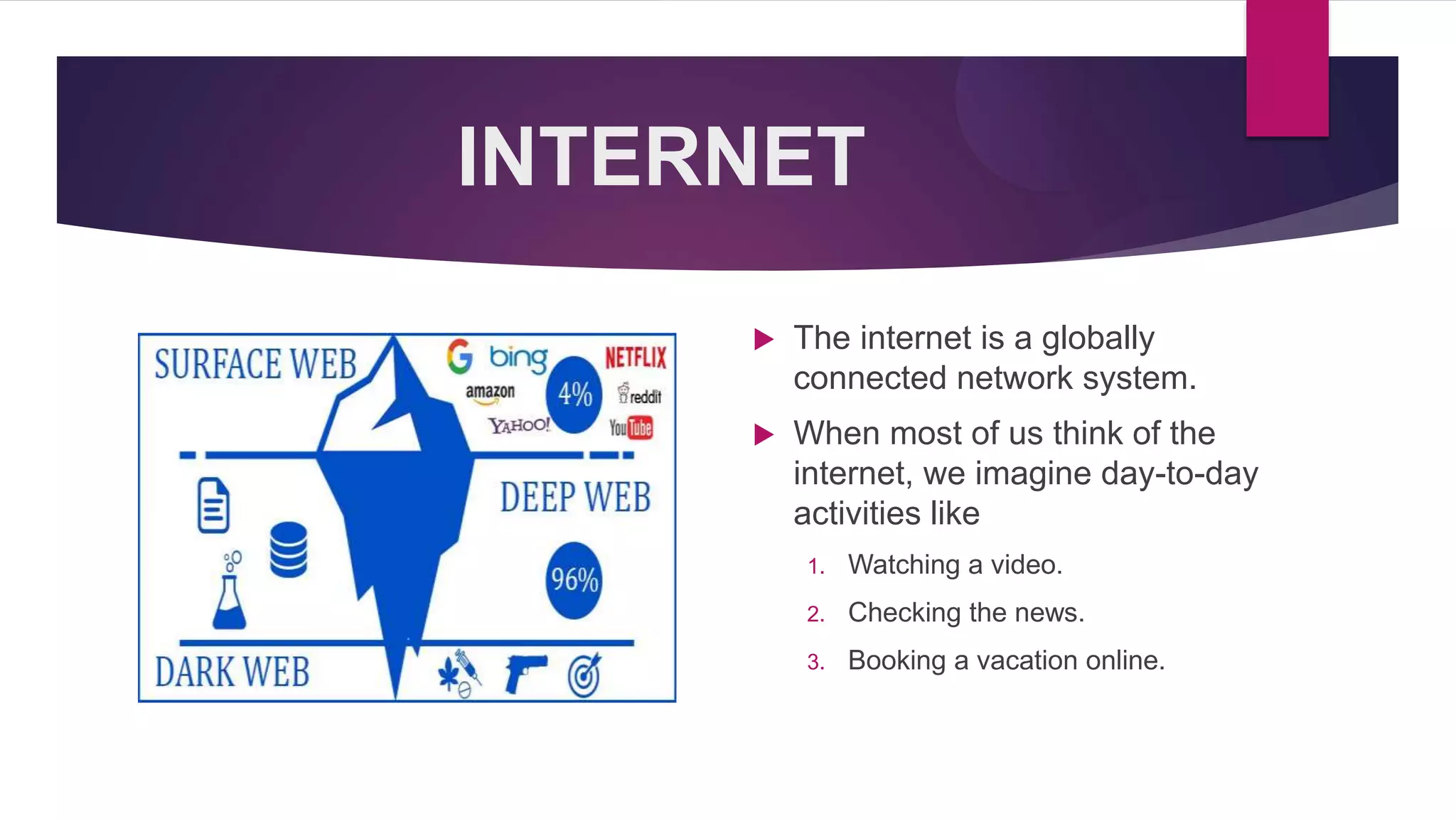 Understand Internet Before You Regret. | PPT