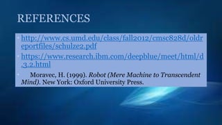 Deep blue and how it works (CHESS) | PPT