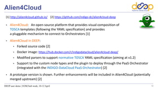DEEP: a user success story | PDF