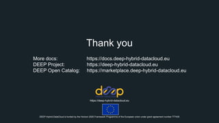 DEEP: a user success story | PDF