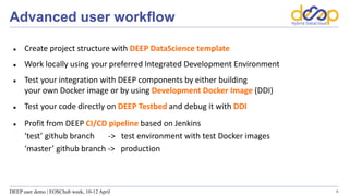 DEEP: a user success story | PDF