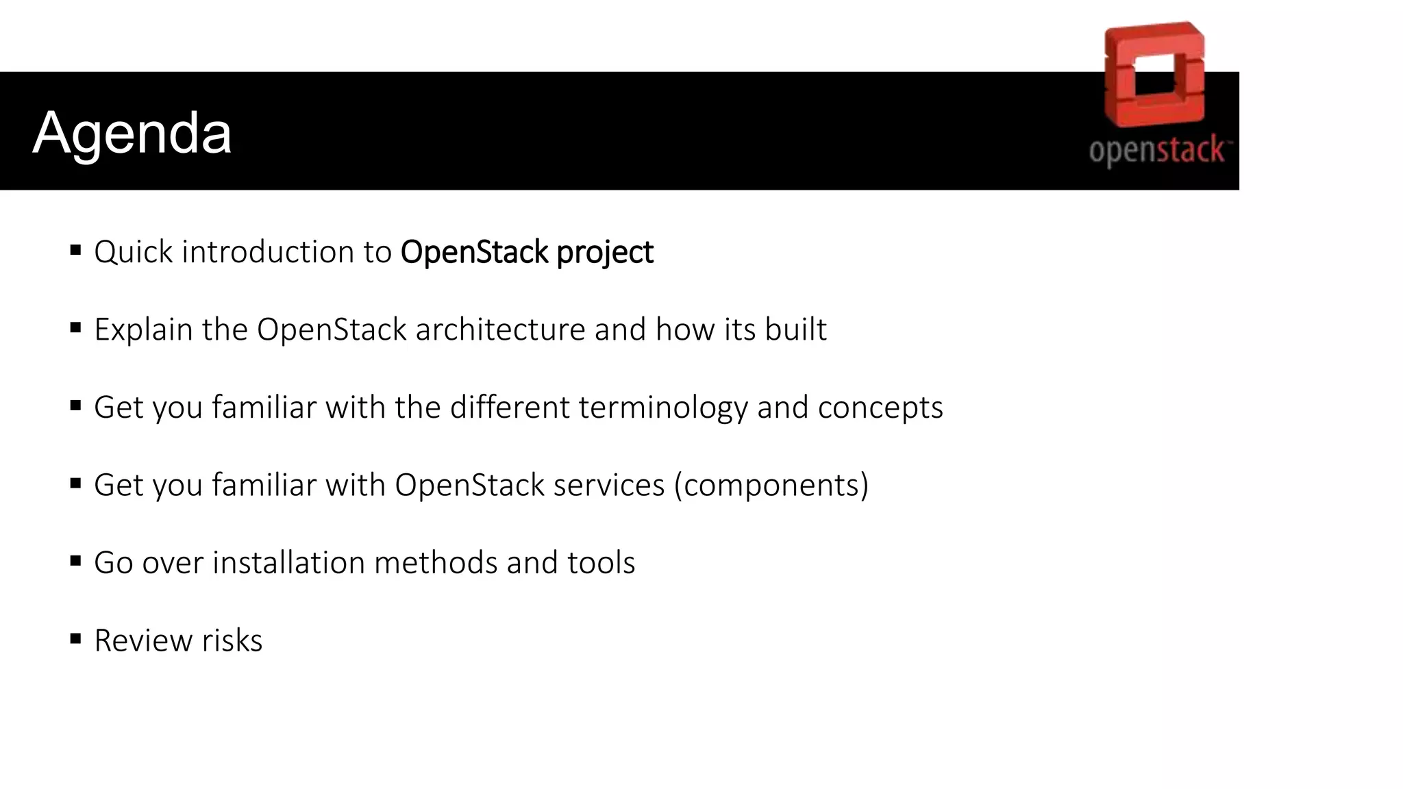Introduction To OpenStack | PPTX