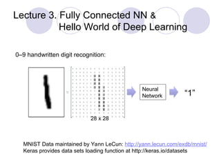 Deep-Learning-2017-Lecture3FullyConnected.ppt | Artificial Intelligence | Technology & Computing