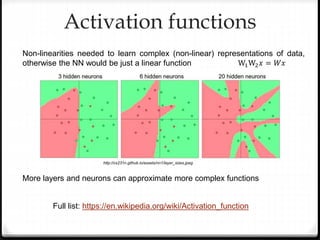Deep learning | PPT