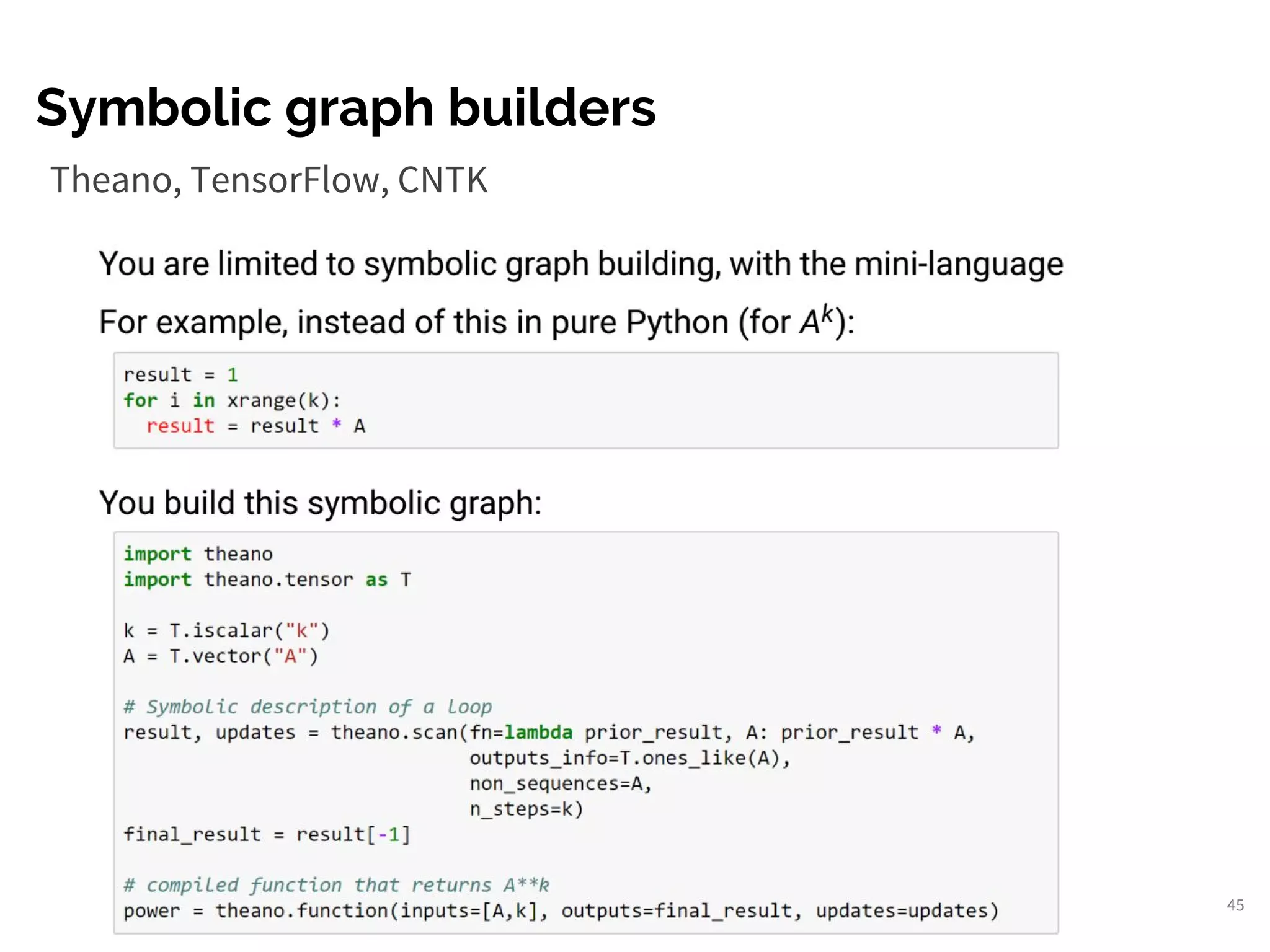 Deep Learning and Automatic Differentiation from Theano to PyTorch | PDF
