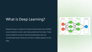 Deep-Learning-Basics-Introduction-RAJA M | PPTX | Artificial Intelligence | Technology & Computing