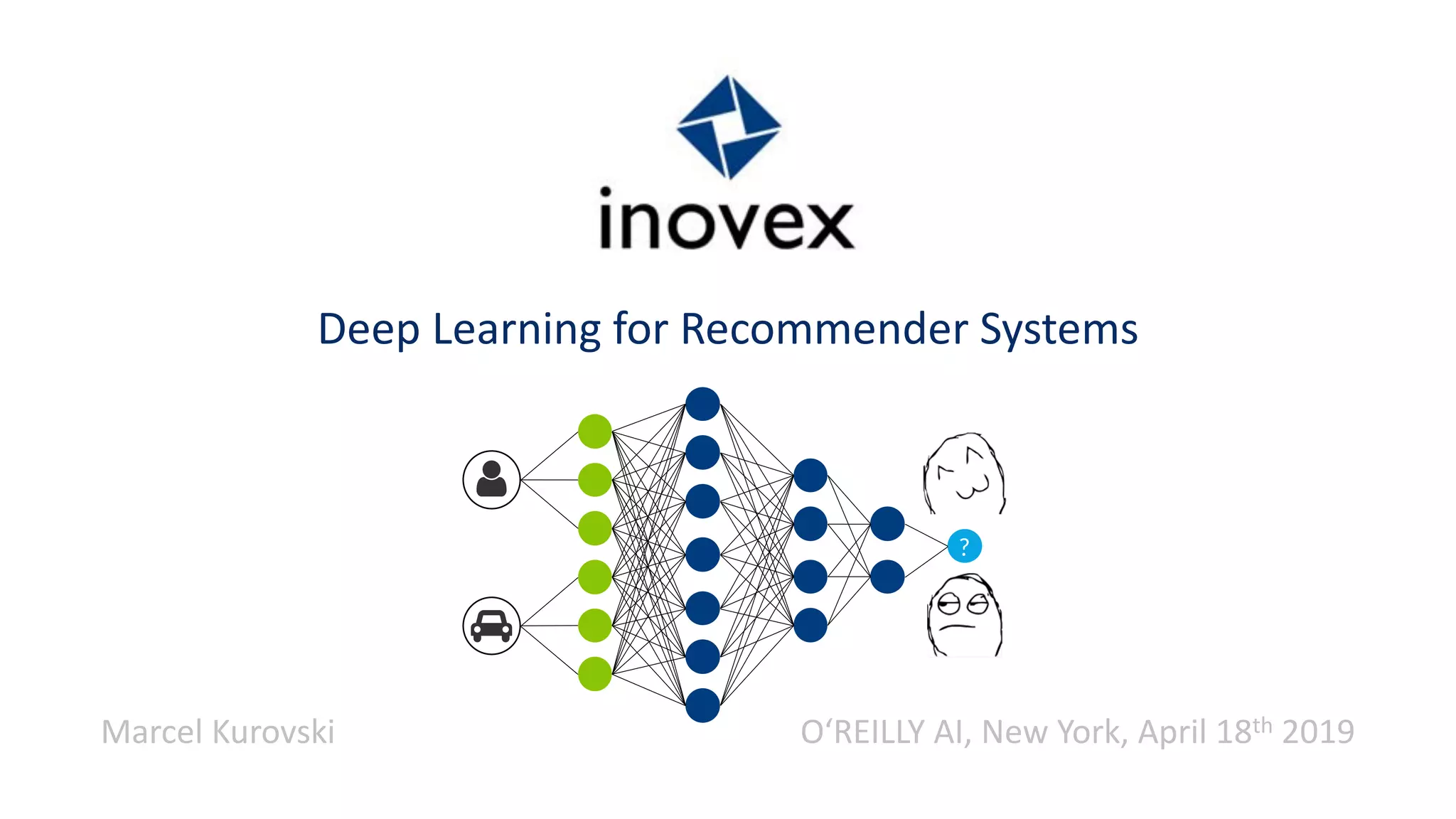 Deep Learning for Recommender Systems | PDF