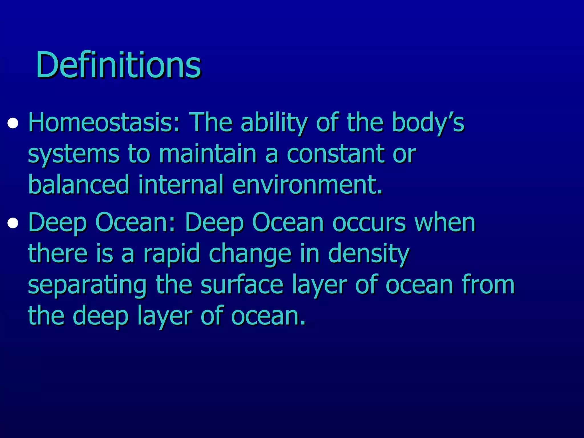Deep Ocean | PPT