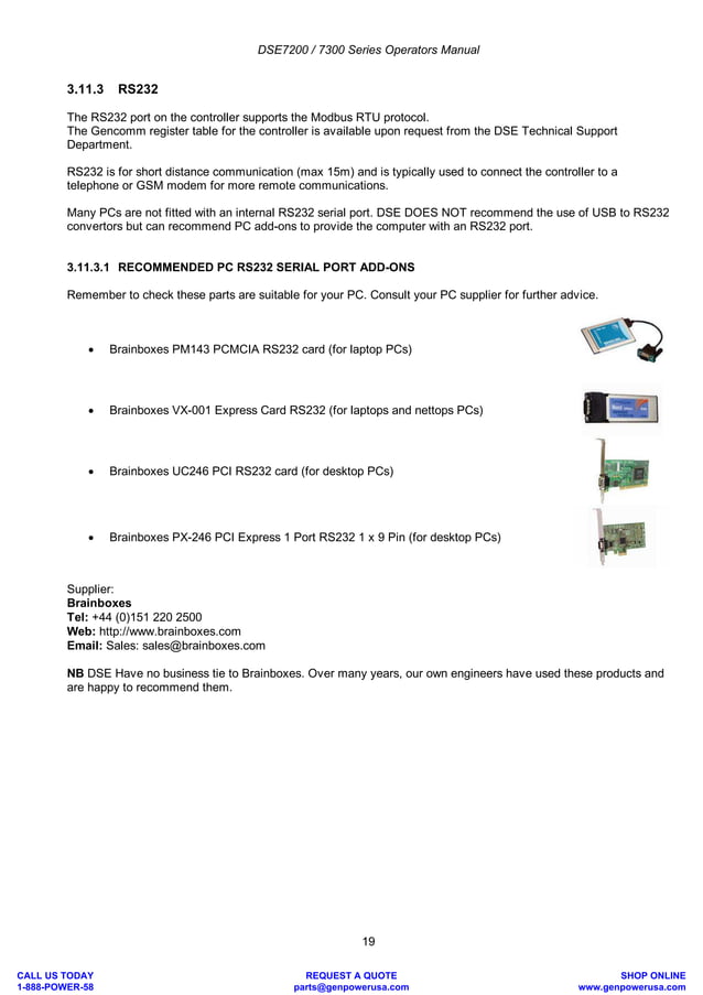 DEEP-SEA-7320-MANUAL.pdf | Computer Peripherals | Computing