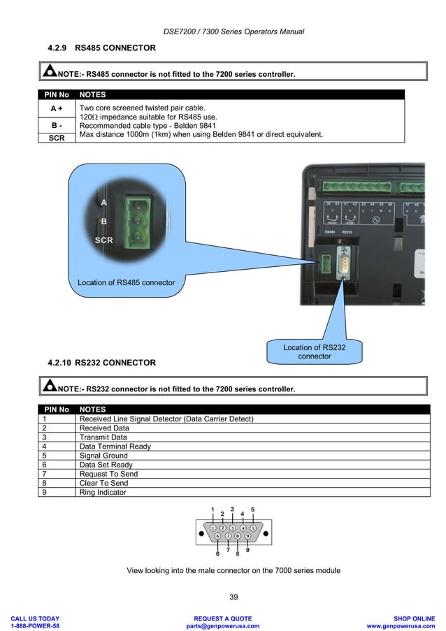 DEEP-SEA-7320-MANUAL.pdf | Computer Peripherals | Computing