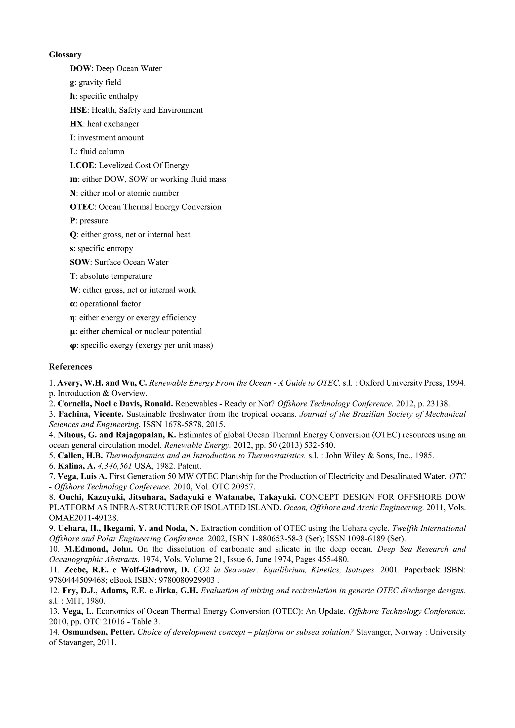 Deep subsea OTEC | PDF | Power and Energy Industry | Industries