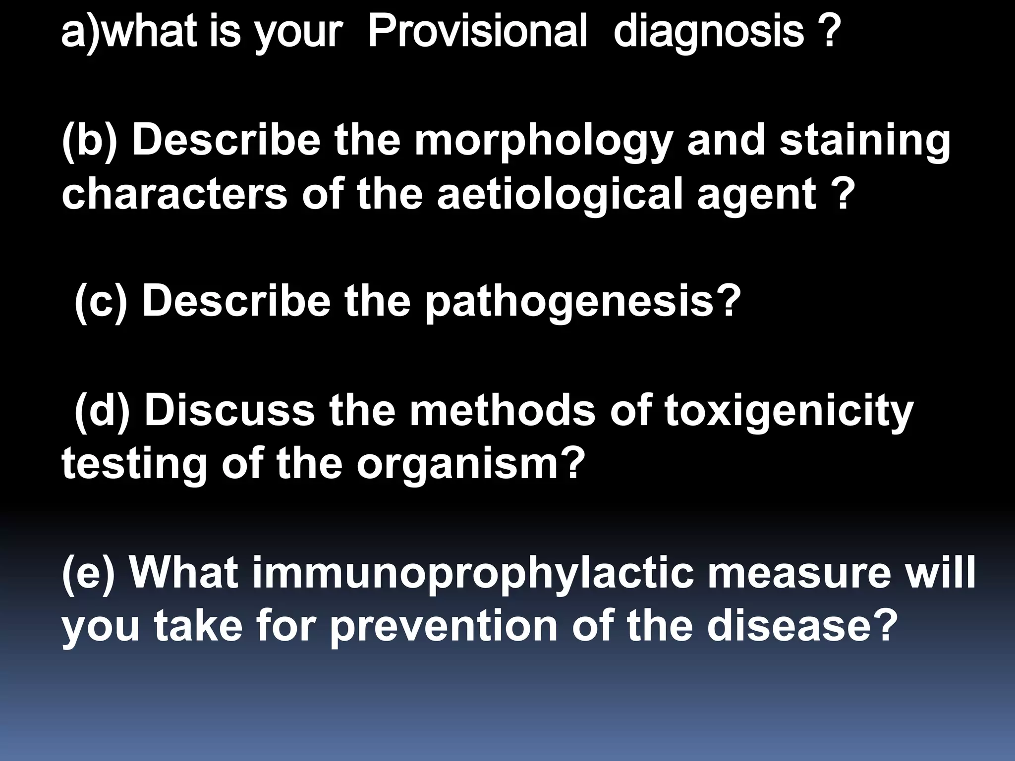 Corynebacterium diphtheria clinical diagnosis | PPTX