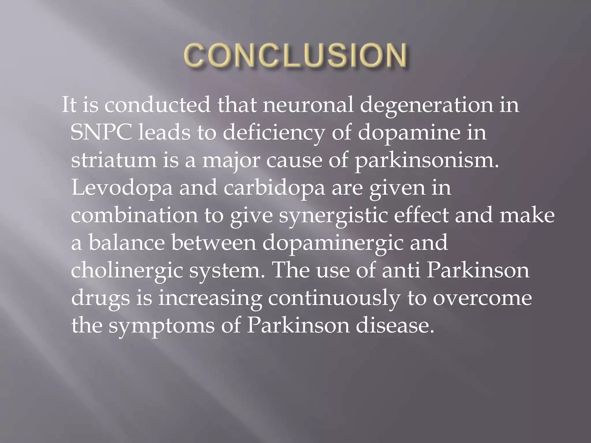 Anti-Parkinson Drugs | PPTX