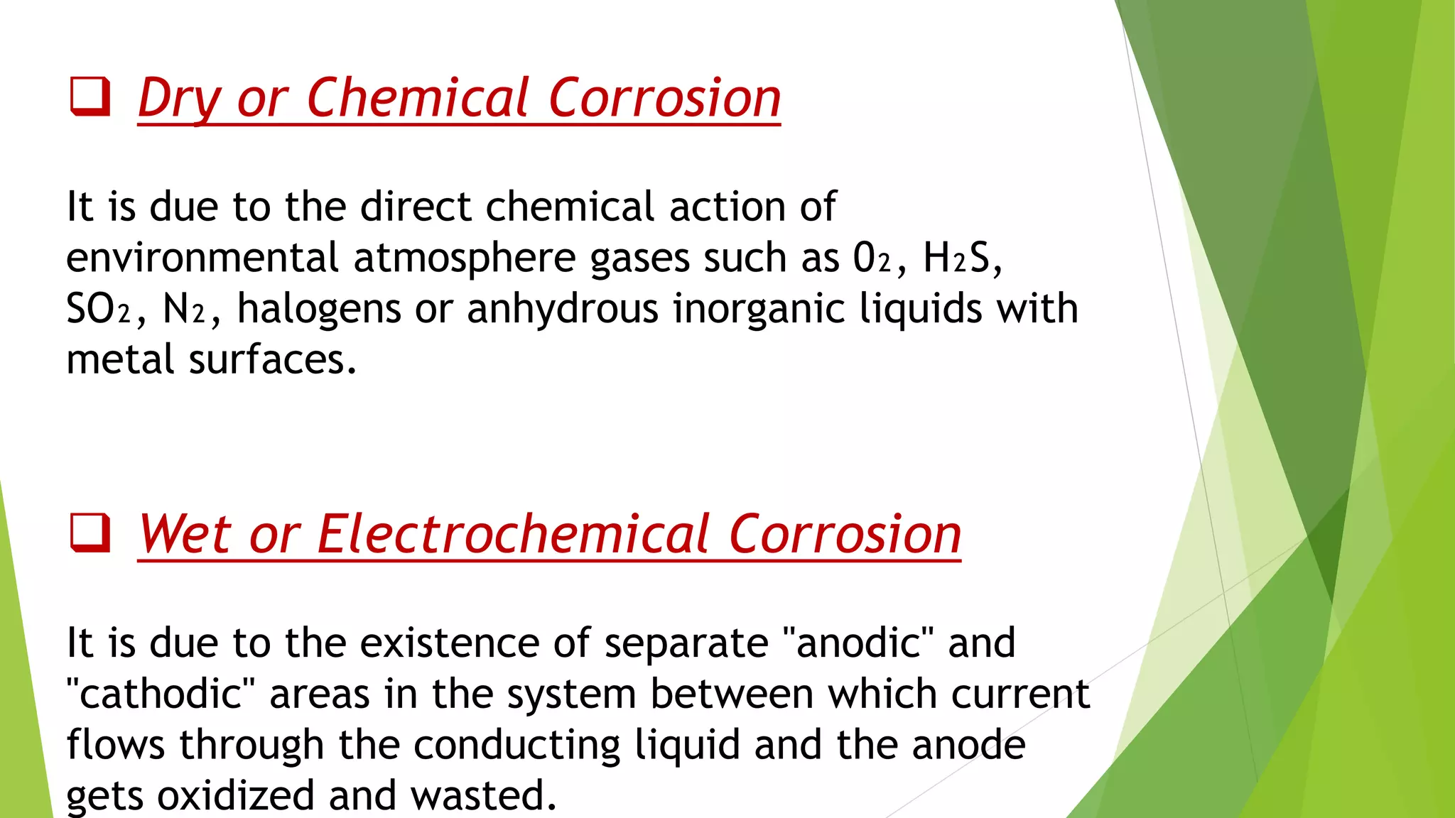 Corrosion | PPTX | Chemistry | Science
