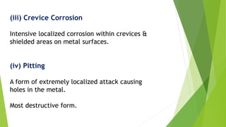 Corrosion | PPTX | Chemistry | Science