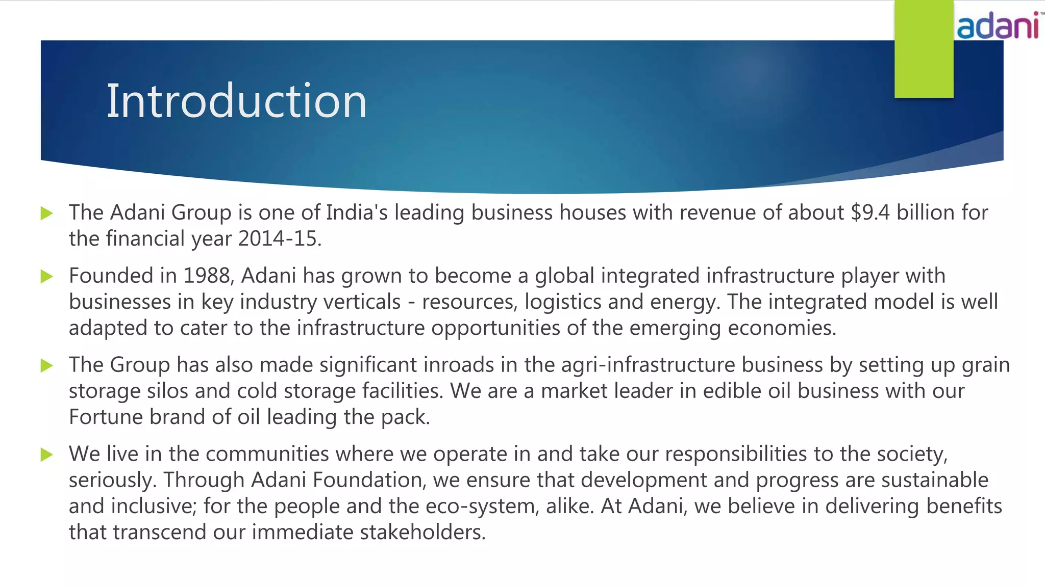 Adani Group | PPTX