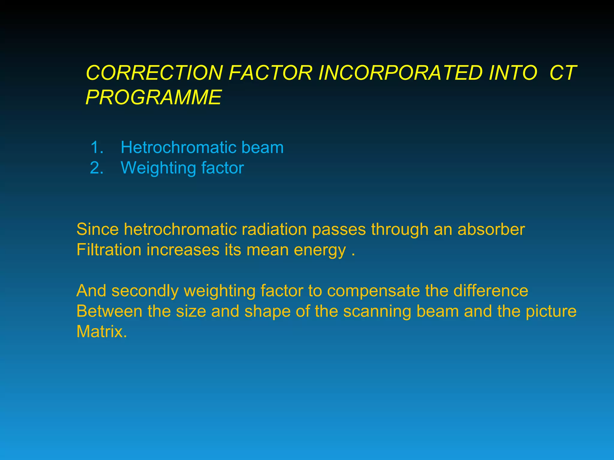 CT ITS BASIC PHYSICS | PPT