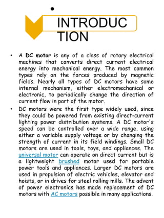 CBSE Class 12 Physics Investgatory Project file "SIMPLE DC MOTOR" | PPTX