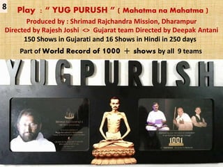 Deepak antani Actor as Mahatma Gandhiji | PPTX