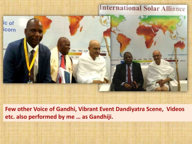 Deepak antani Actor as Mahatma Gandhiji | PPTX