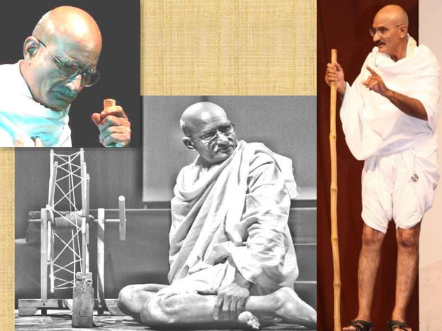 Deepak antani Actor as Mahatma Gandhiji | PPTX