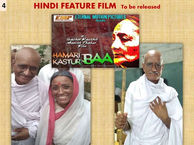 Deepak antani Actor as Mahatma Gandhiji | PPTX