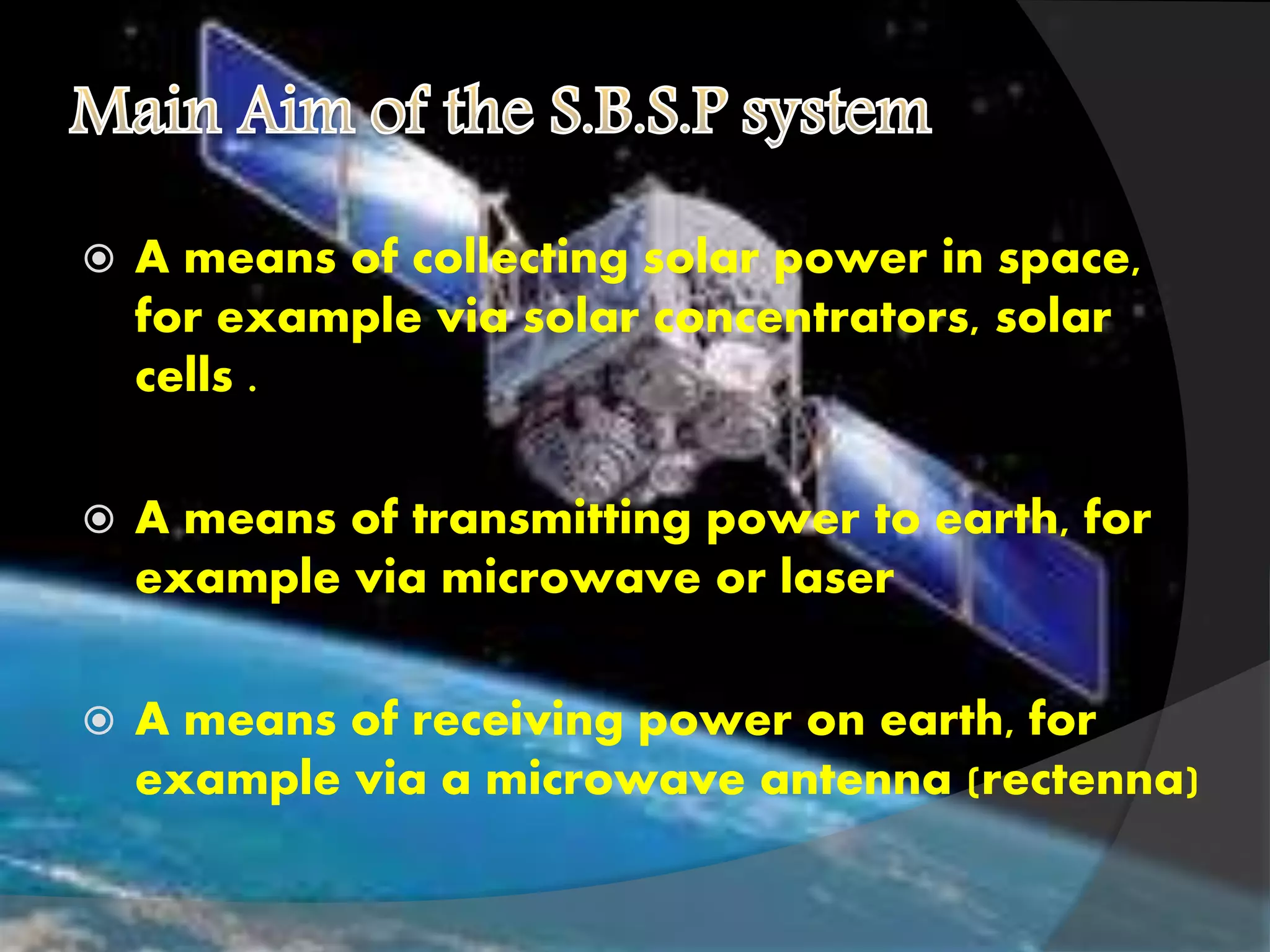 Space based solar power system | PPTX