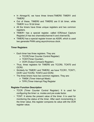 Training Report on embedded Systems and Robotics | DOCX