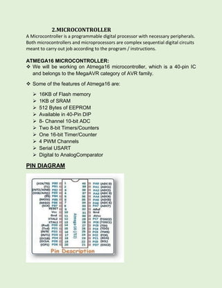 Training Report on embedded Systems and Robotics | DOCX