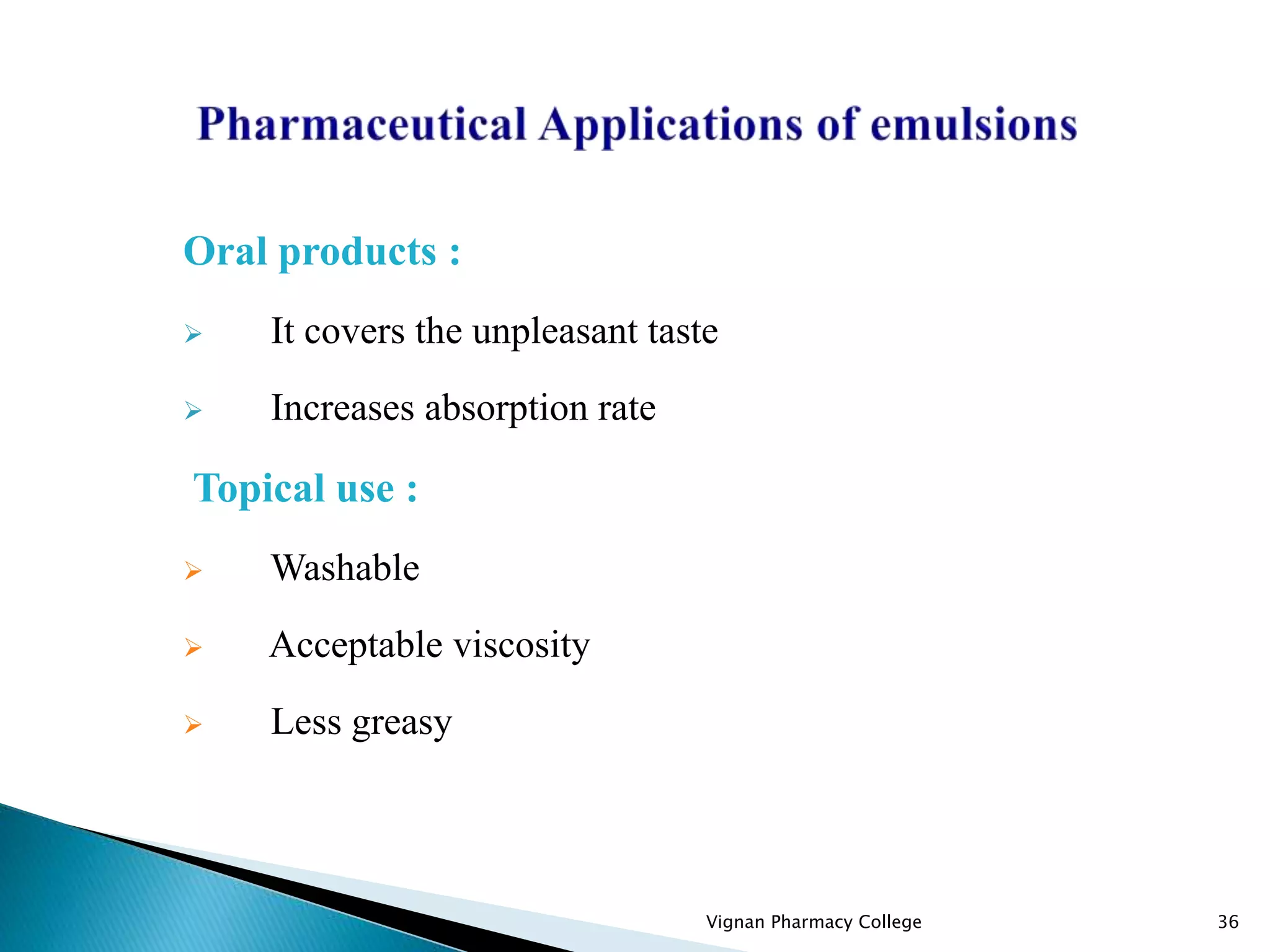 Pharmaceutical Suspensions and Emulsions | PPTX
