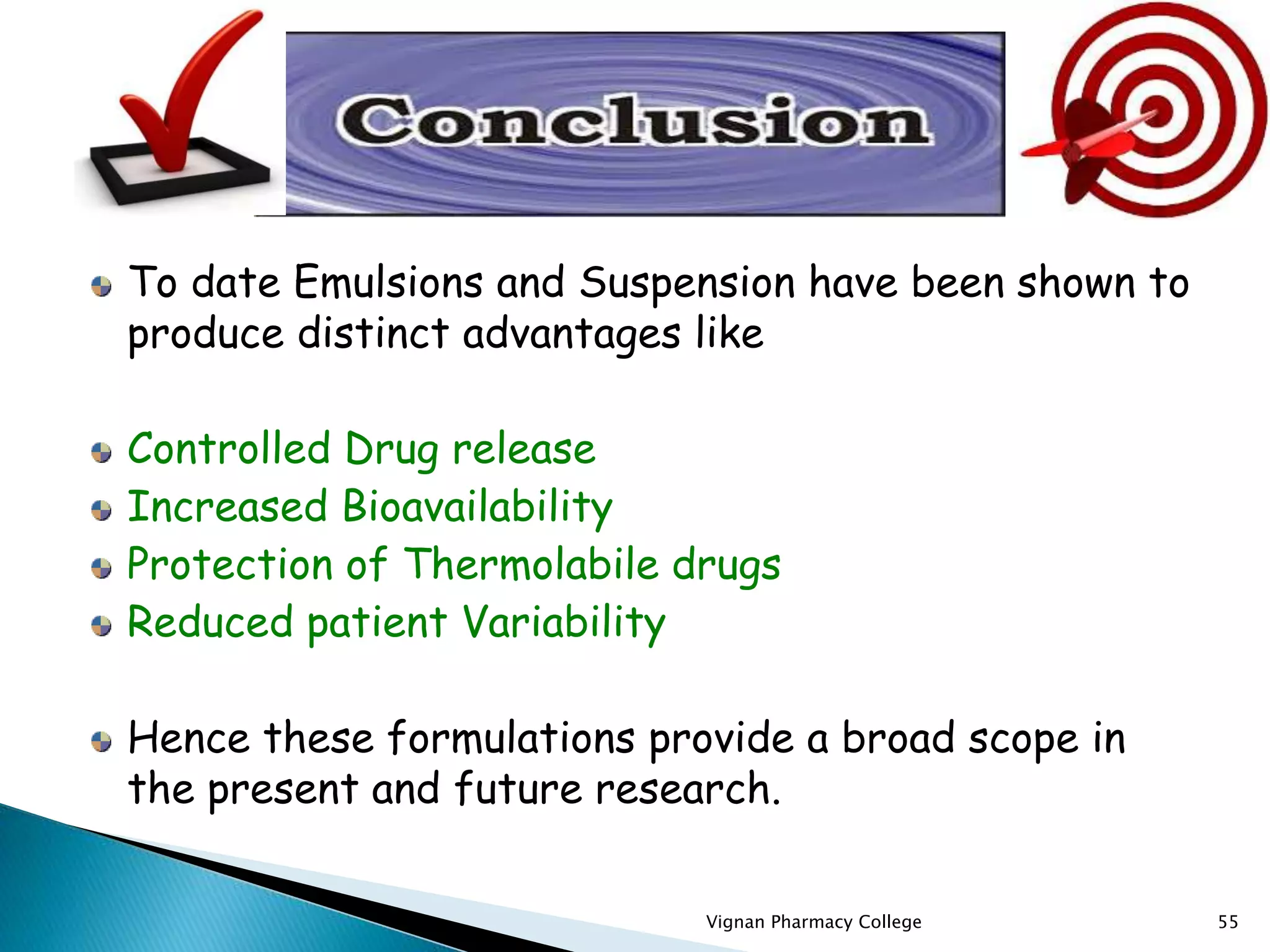 Pharmaceutical Suspensions and Emulsions | PPTX