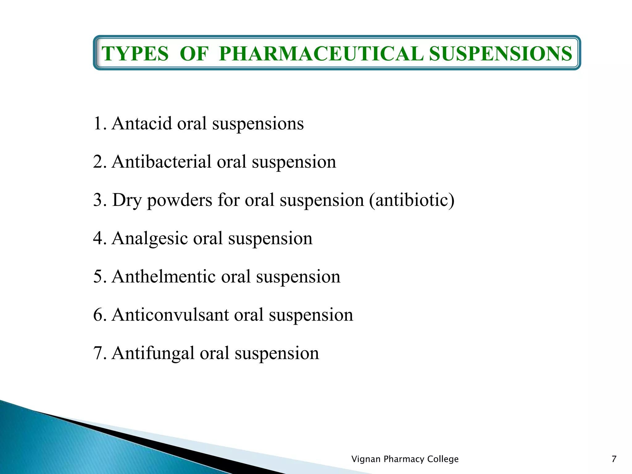 Pharmaceutical Suspensions and Emulsions | PPTX